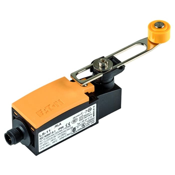 178139 LS-11/RLA-M12A Eaton | Eaton LS Safety Interlock Switch, 1NC, Actuator Actuator Included ...