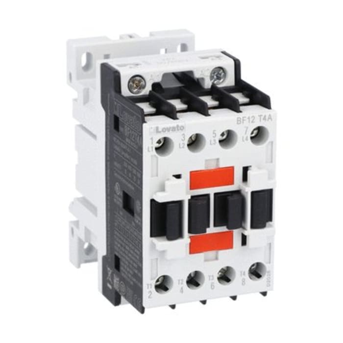 BF12T4A110 Lovato | Lovato BF BF12 Contactor, 110 V ac Coil, 4-Pole, 28 ...