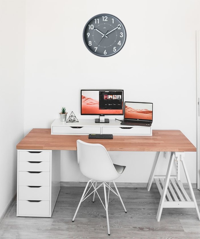 11245 Orium | Orium Grey Analog Wall Clock, 30cm Diameter | 273-1673 | RS