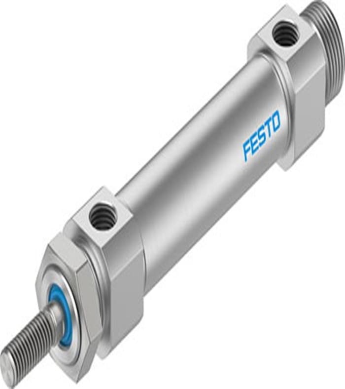 DSNU-S-20-30-PPS-A Festo | Cilindro neumático con vástago Festo, DSNU-S-20-30-PPS-A, Doble ...
