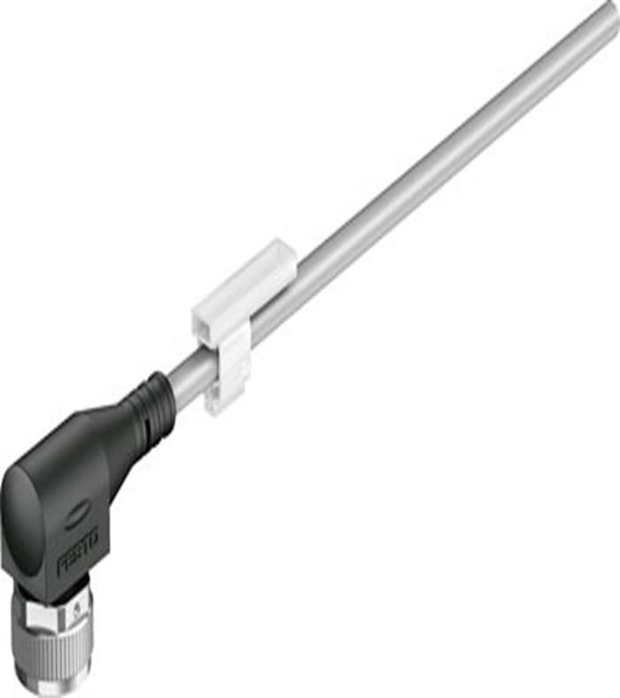 NEBB-M12W5-P-2.5-LE3 Festo | Cable Festo, con. A M12 Hembra, 5 polos ...