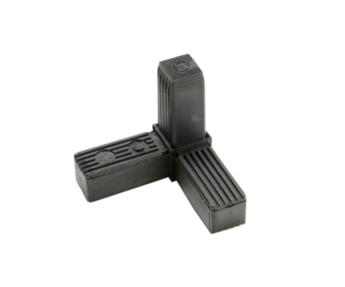 RS PRO | RS PRO 3-Way Connector Square Tube Connector, Strut Profile 25 ...