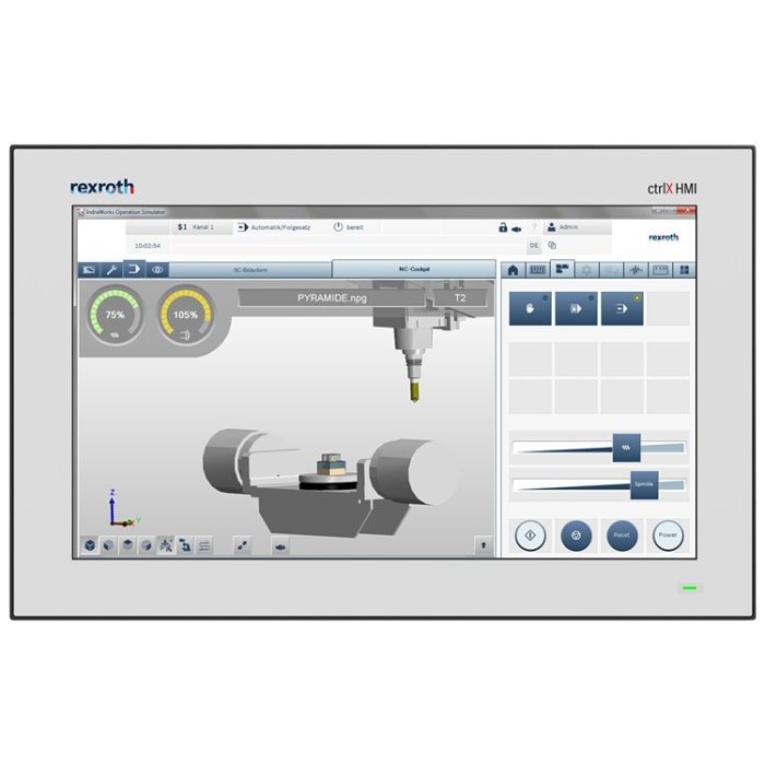 R911411947 Bosch Rexroth | Bosch Rexroth WR2115 Series ctrlX HMI Web ...