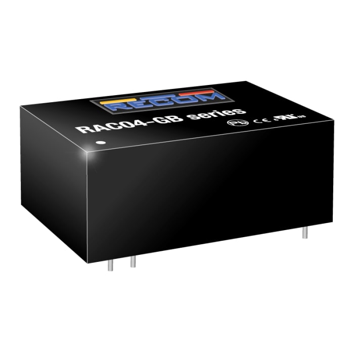 20001081 Recom | Recom, AC-DC Converter 440mA, 3.3 → 24 V dc 5-Pin ... 20001081 Recom | Recom, AC-DC Converter 440mA, 3.3 → 24 V dc 5-Pin ...
