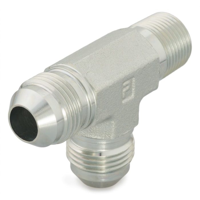16 RTX-S Parker | Parker Tee Male 37° JIC Flare to Male NPT/NPTF, 16 ...