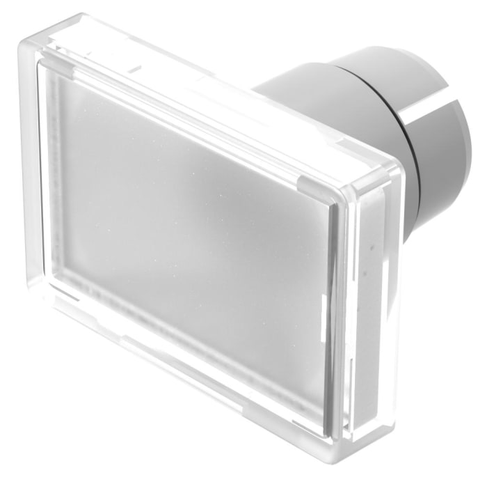 22-903.7 EAO | EAO Clear Rectangular Push Button Lens for Use with Push ...
