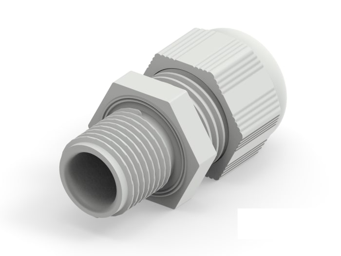 1SNG601034R0000 Entrelec | Entrelec 1SNG Series Light Grey PA 6 Cable ...