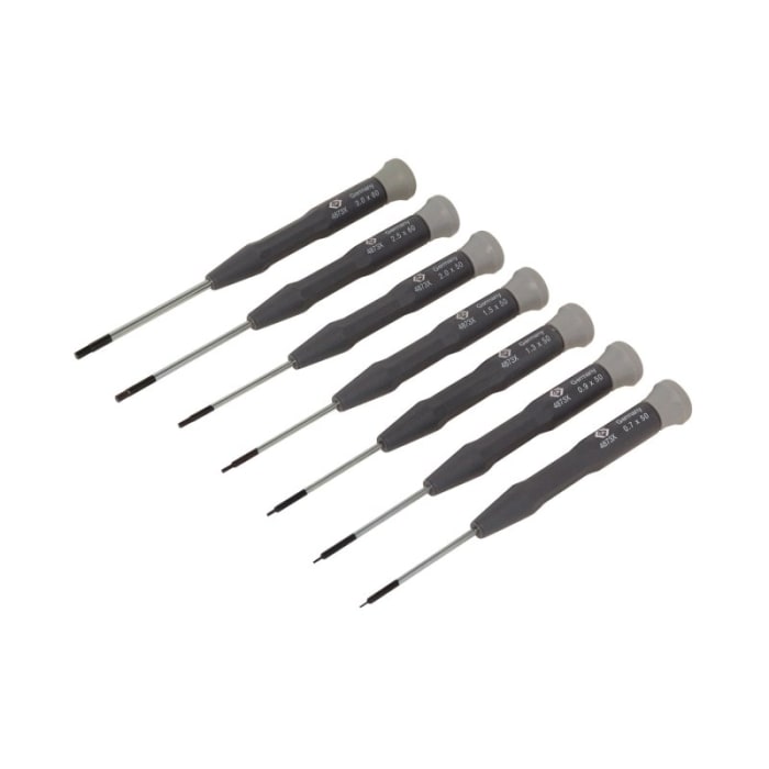 T4874X CK | CK Hexagon Hex Key & Screwdriver Set, 7-Piece | 275-5427 | RS