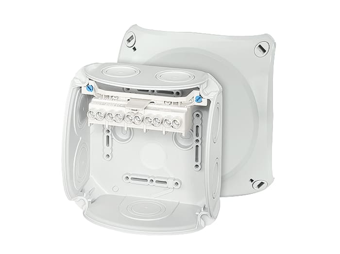 DK 0606 G HENSEL | HENSEL DK Series Grey Polypropylene Terminal Box ...