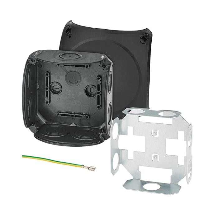 DK 0600 V HENSEL | HENSEL DK Series Black Polypropylene Terminal Box ...
