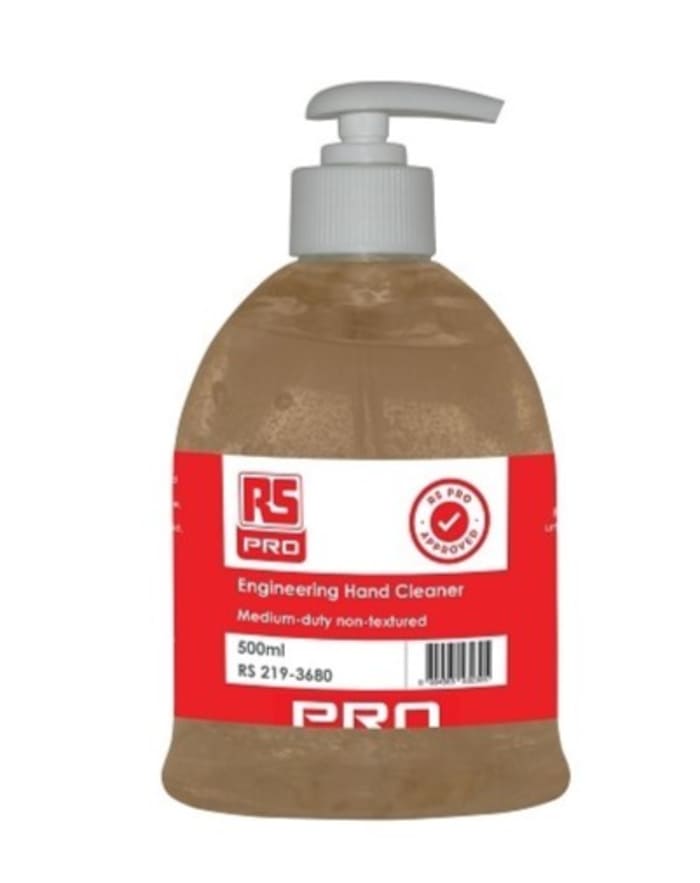 RS PRO | RS PRO Unscented Hand Cleaner Solvent Free - 500 ml Pump ...
