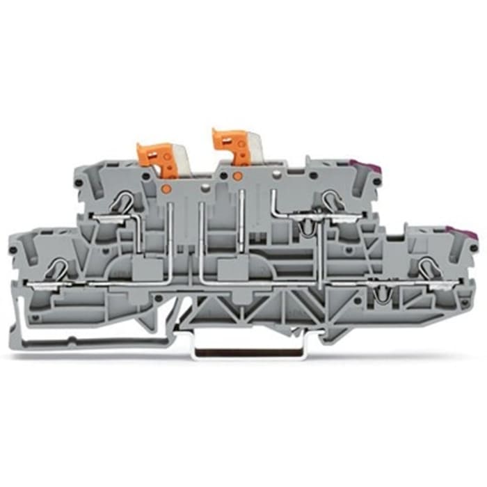 2002-2958 WAGO | WAGO 2002-2958 TOPJOB S Series Grey, 2.5mm², 2-Level ...