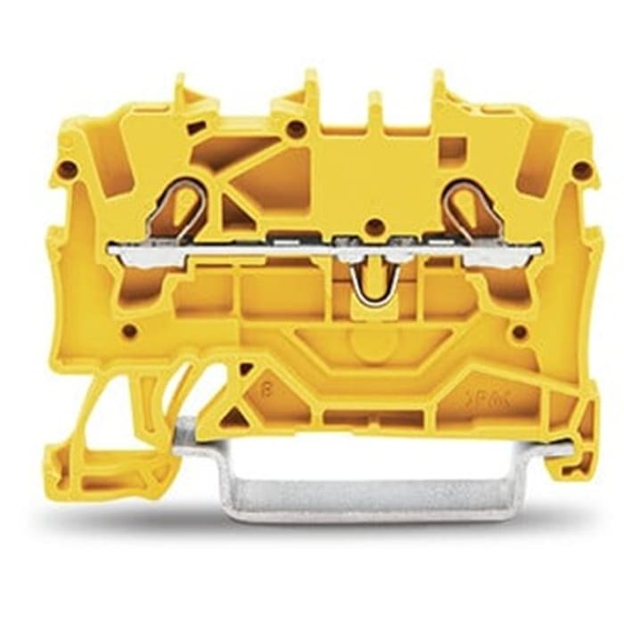 2001-1206 WAGO | WAGO 2001-1206 TOPJOB S Series Yellow, 1.5mm², 1-Level ...