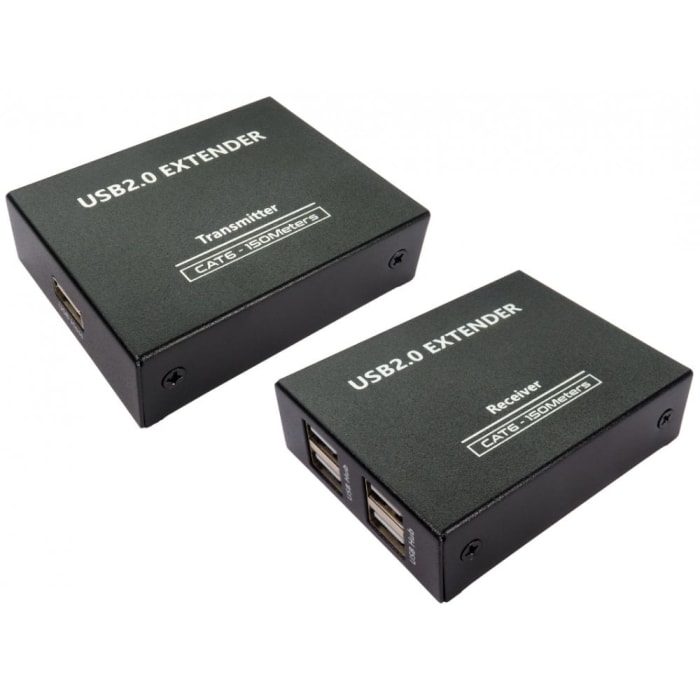 USB2-EXT4P NewLink | NewLink 4 Port USB 2.0 over CATx Extender, up to ...