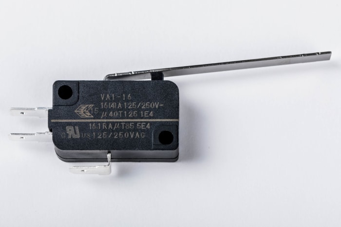 VA1-16L1-03D0-Z Zippy | Zippy Lever Snap Action Micro Switch, Solder Terminal, 16.1A, SPDT | 280 ...