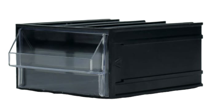 RS PRO | RS PRO 1 Drawer Unit, Polystyrene, 112mm x 56mm x 133mm, Black ...