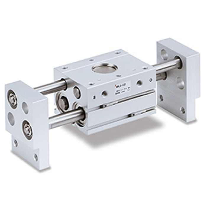 MHL2-16D SMC | SMC 2 Finger Double Action Pneumatic Gripper, MHL2-16D, Parallel Gripping Type ...