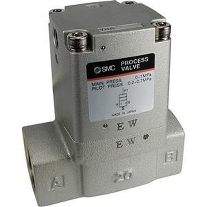 VNA201A-15A SMC | SMC Air Operated Pneumatic Control Valve - Air Rc 1/2 ...