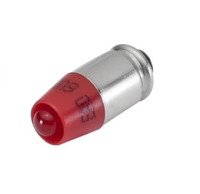 10-2J06.3142 EAO | EAO Red LED Indicator Lamp, 6V dc, T1 3/4 MG Base, 6 ...