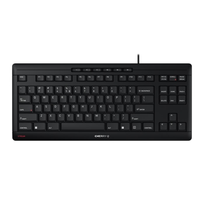 JK-8600EU-2 Cherry | Cherry CHERRY STREAM KEYBOARD Wired USB Keyboard, Qwerty EU, Black | 281 ...