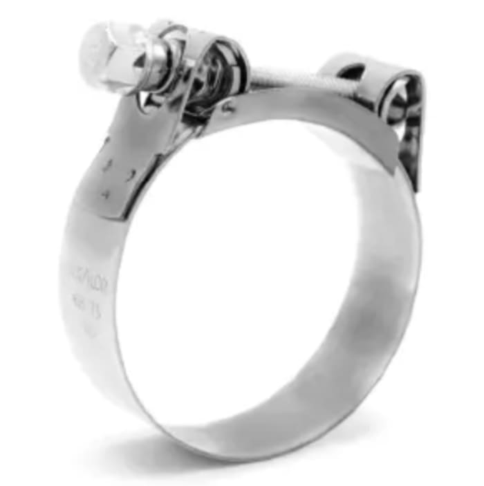 03013323 MIKALOR | MIKALOR Stainless Steel Bolt Head Hose Clamp, 28mm ...