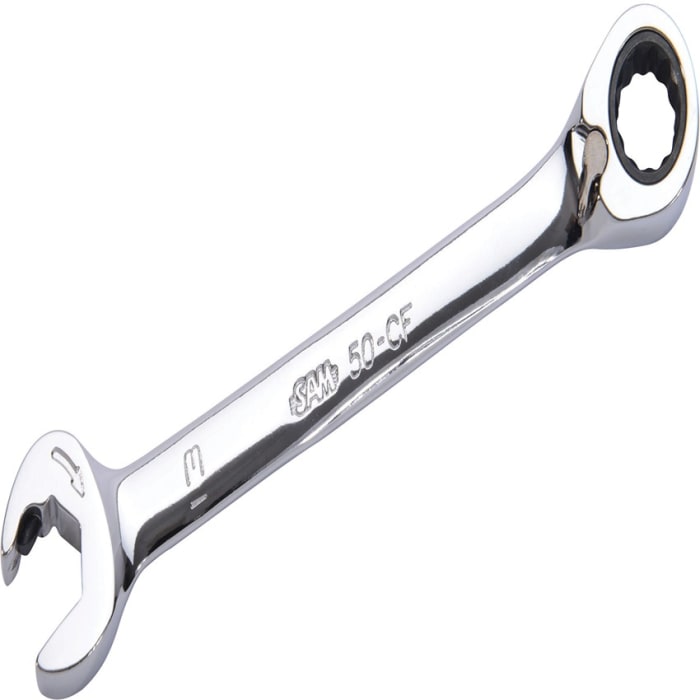 50-CF19 SAM | SAM Ratchet Combination Spanner, 246 mm Overall, 19mm Jaw ...