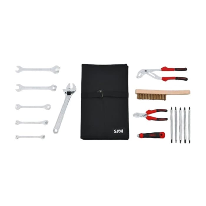 CP-15SC SAM | SAM 15 Piece Tool Kit Tool Kit with Pouch | 282-8983 | RS