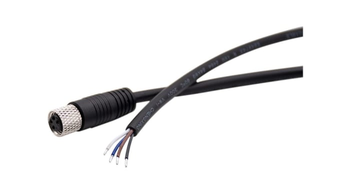 RND 205-01147 RND | RND Straight Female 4 way M8 to Straight Connector ... RND 205-01147 RND | RND Straight Female 4 way M8 to Straight Connector ...