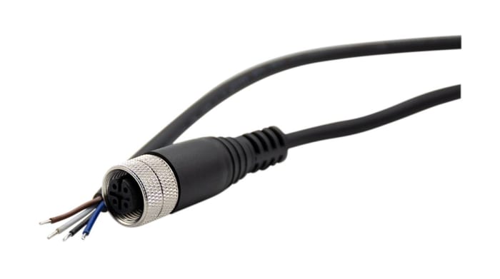 RND 205-01209 RND | RND Straight Female 4 way M12 to Straight Connector ... RND 205-01209 RND | RND Straight Female 4 way M12 to Straight Connector ...