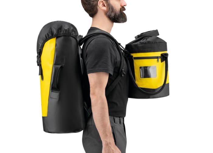 S042AA00 Petzl | Backpack Petzl Yellow/Black Transport Bag 540 mm | 284 ...