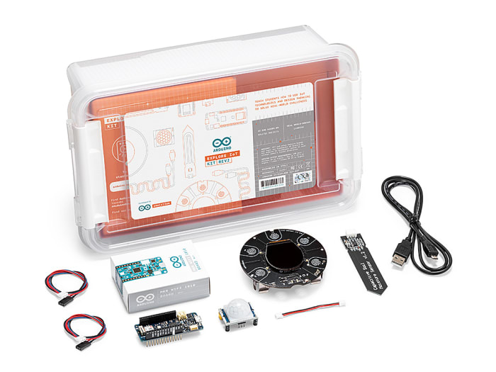 AKX00044 Arduino | Arduino Education Starter Kit Explore IoT Kit Rev2 ...