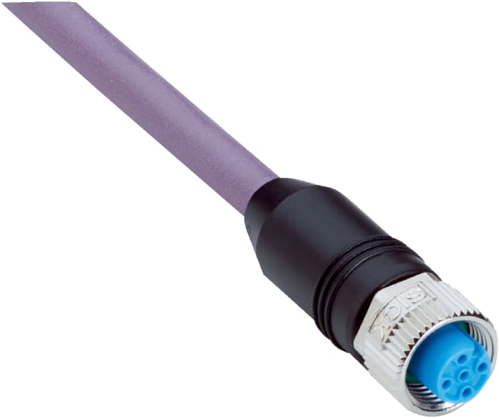 YF2A15-050C1BXLEAX / 2106284 SICK | SICK Straight Female 5 way M12 to ...