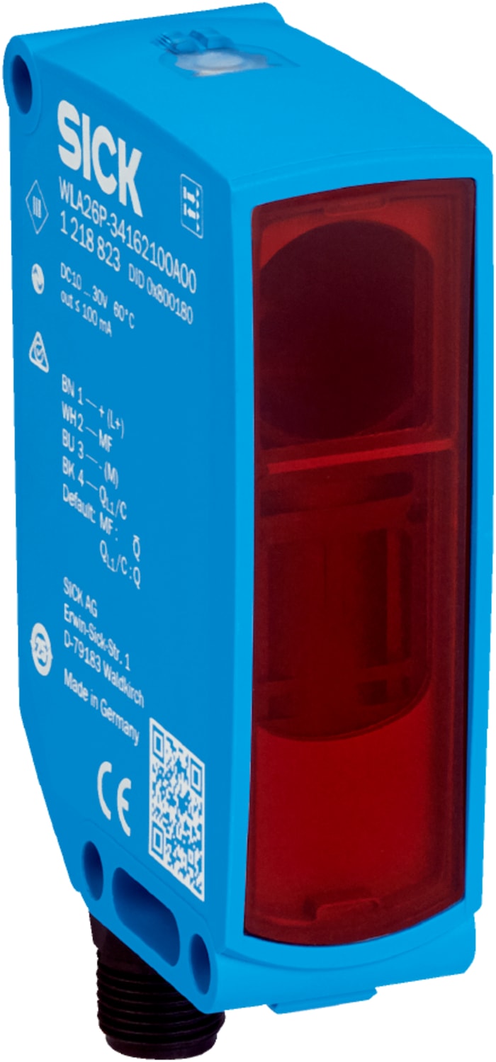 WLA26P-24161100A00 SICK | SICK Retroreflective Photoelectric Sensor ...