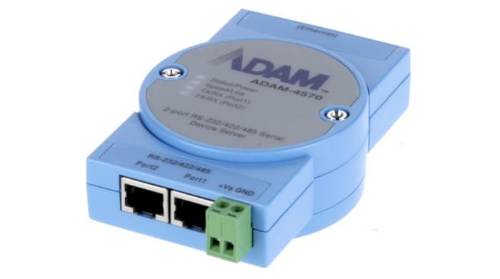 ADAM-4570 Advantech | Advantech Serial Device Server, 2 Serial Port, RJ ...