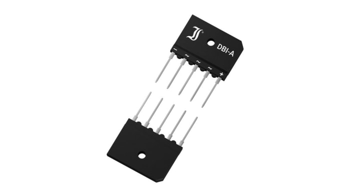 DBI25-16A Diotec | Diotec Bridge Rectifier, 40A, 800V, 3-phase, 5-Pin ...