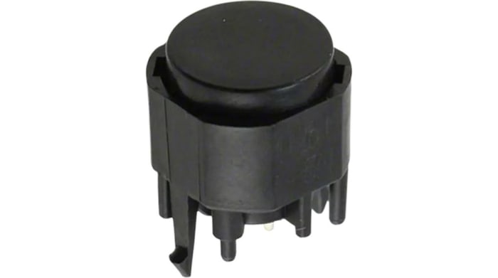 K12PBK15N C & K | C & K K12 Series Push Button Switch, (On)-Off ...
