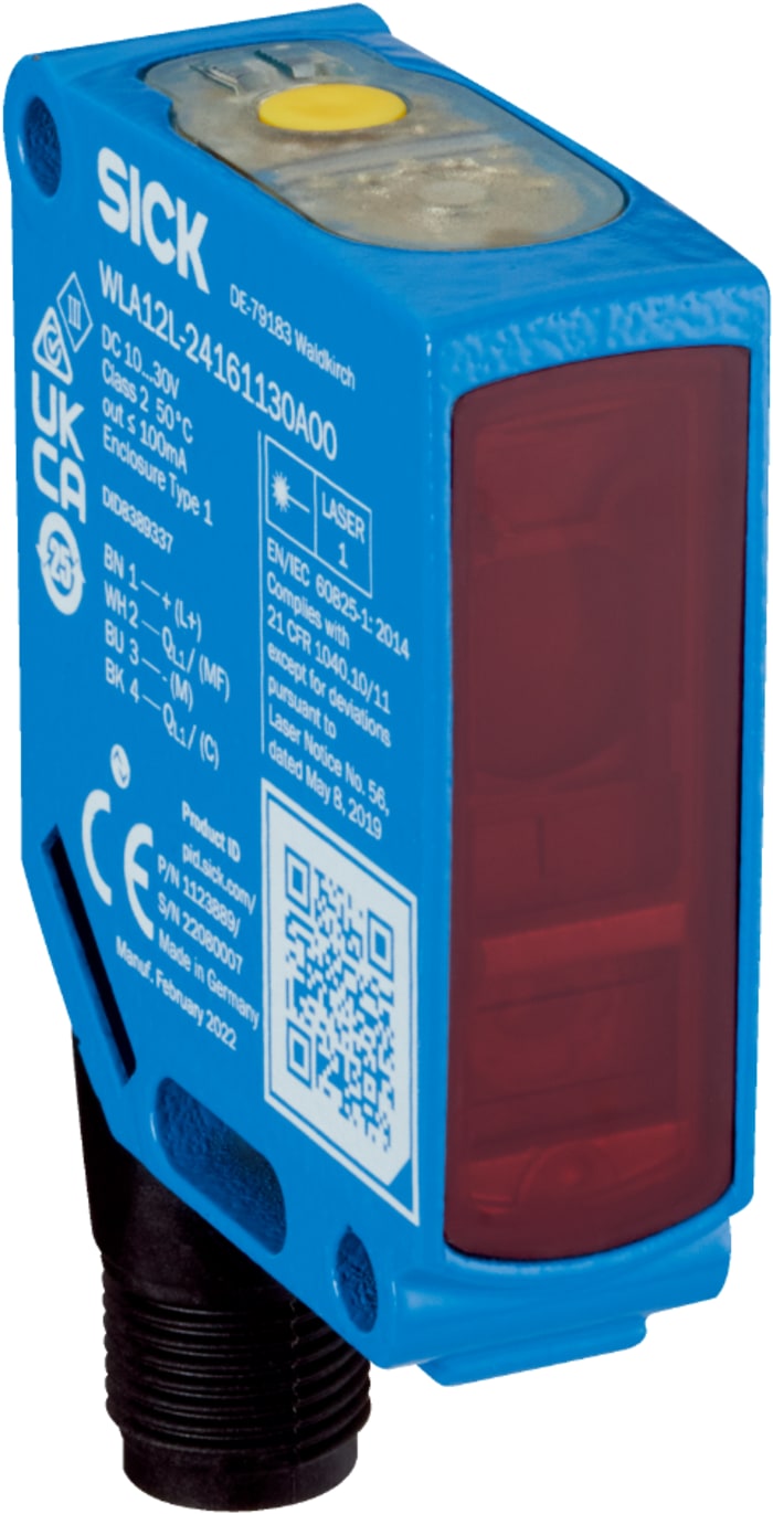 WLA12L-24162730A00 SICK | SICK Retroreflective Photoelectric Sensor ...