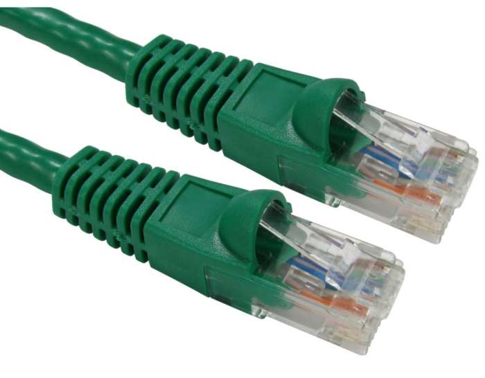 RS PRO | RS PRO, Cat6 Cat6, Green RJ45 to Male RJ45 Male, UTP ...