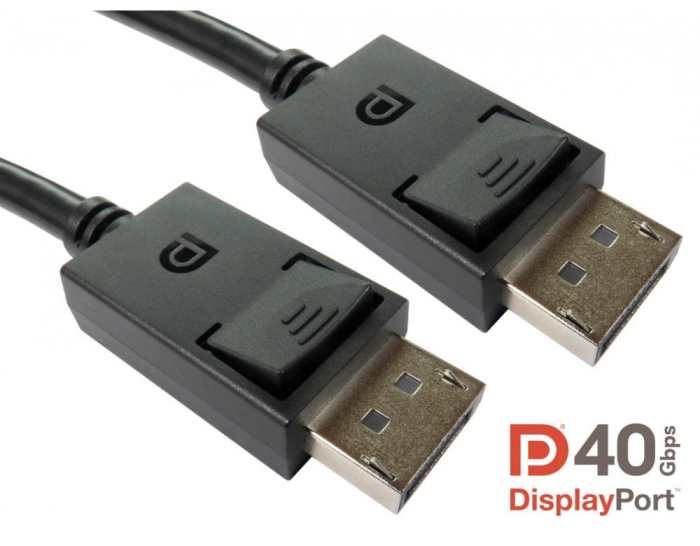 RS PRO | RS PRO Male DisplayPort to Male DisplayPort, PVC Cable, 4K, 2m ...