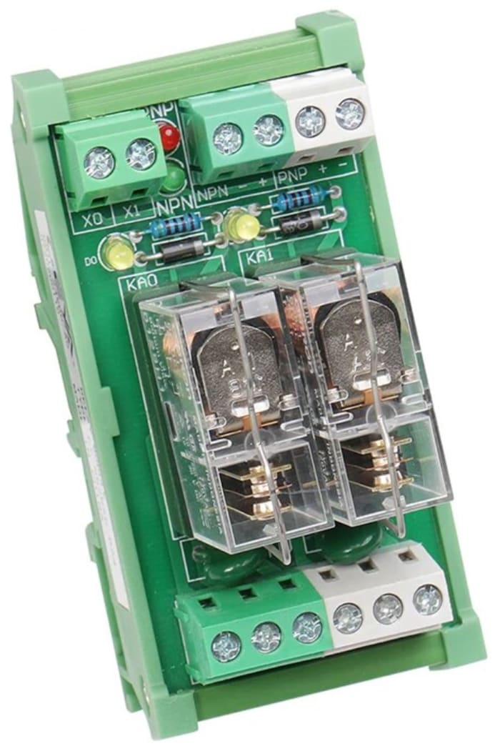 DIN-RELAY02-12V Seeit | Seeit DIN Rail Power Relay, 12V Coil, 10A ...
