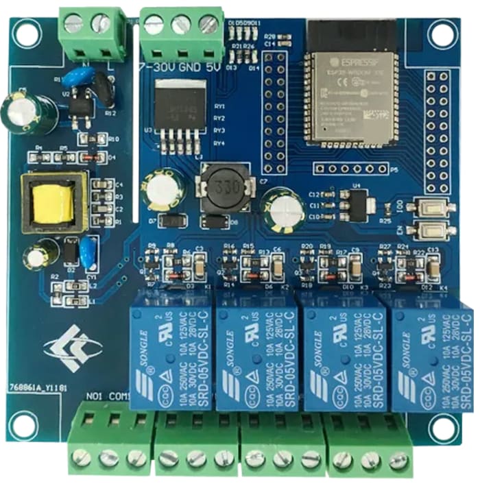 Esp32 Relay04 Seeit Seeit Esp32 Relay04 Relay Control Card Module For