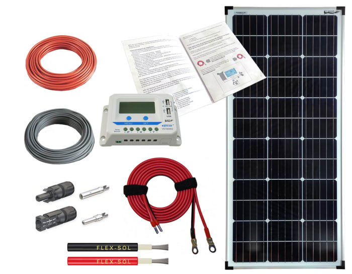 KES12V-100W-M1 Seeit | Seeit 100W Kit solar panel | 286-4011 | RS
