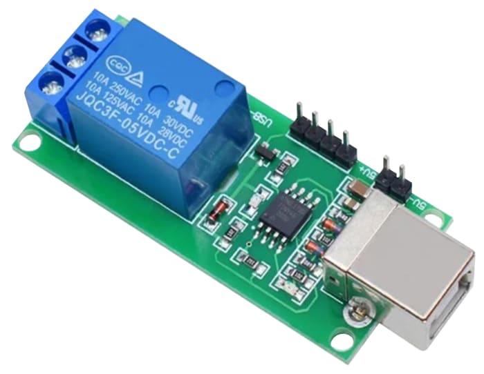 USBB-RELAY01 Seeit | 1 channel relay module board, on USB-B p | 286 ...