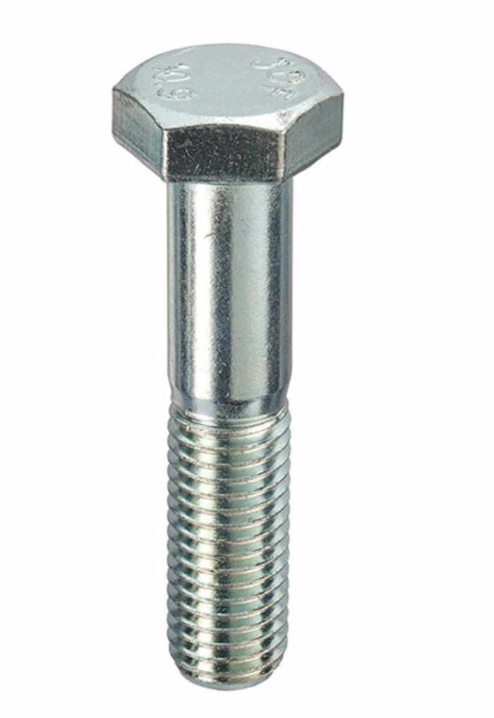 RS PRO | RS PRO Bright Zinc Plated Steel, Hex Bolt, M14 x 90mm | 286-6666 | RS