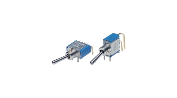 5236WADB APEM | APEM Toggle Switch, PCB Mount, On-On, 1P, PC Terminal ...