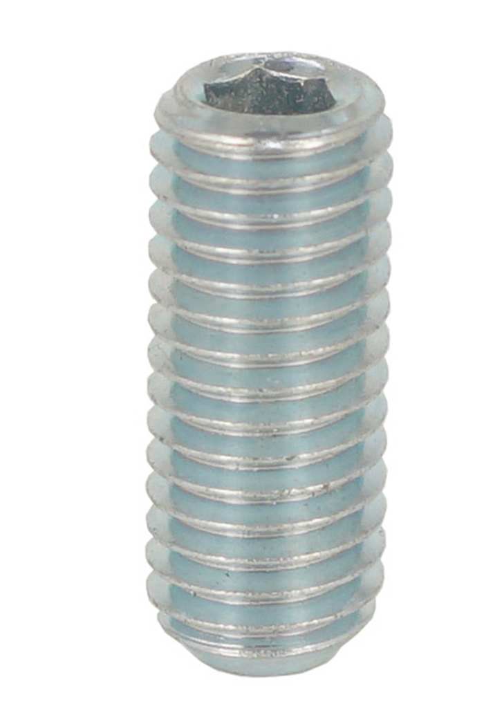 RS PRO | Bright Zinc Plated Steel Hex Socket Set M8 x 8mm Grub Screw ...