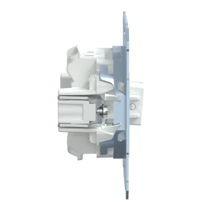 MTN3116-0000 Schneider Electric | Schneider Electric Grey 1 Gang Plug ...