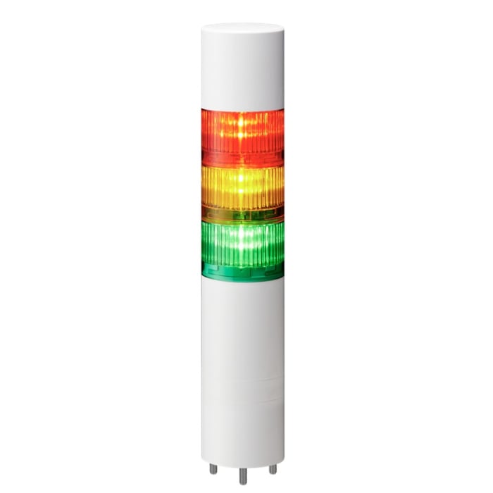 LR6-302WMBW-RYG+FB295 Patlite | Patlite LR Series Multicolour Buzzer ...