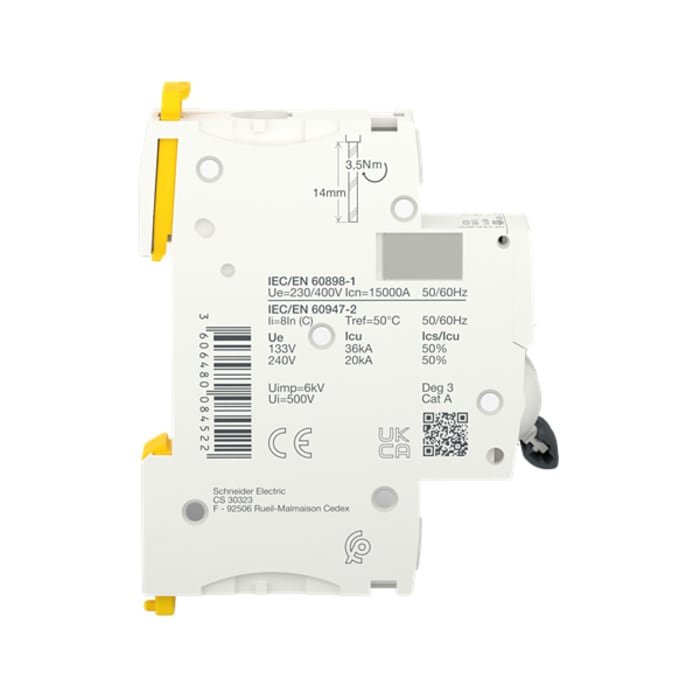A9F94140 Schneider Electric | Schneider Electric Acti9 A9F MCB, 1P, 40A ...