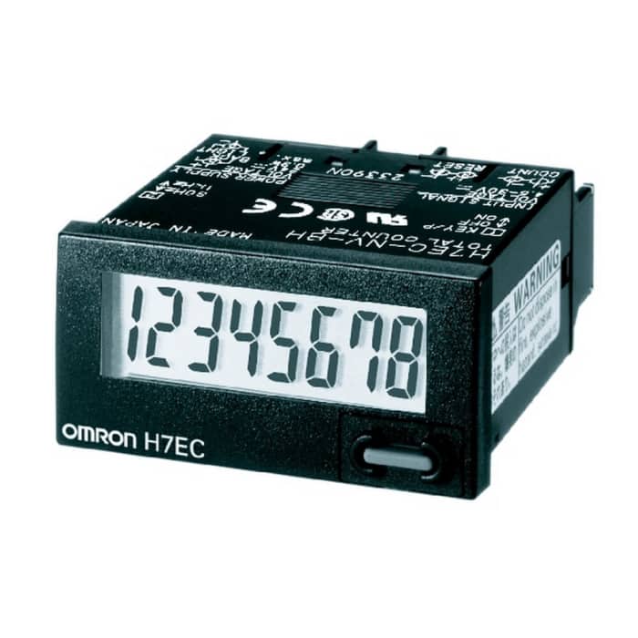 H7EC-NV-BH Omron | Omron H7EC Counter, 8 Digit LCD, 1kHz, 24 V dc | 348 ...
